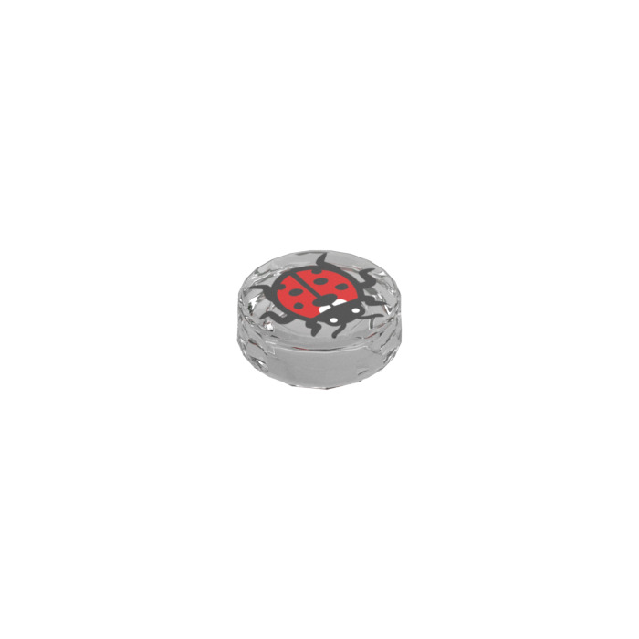 LEGO Tile 1 x 1 Round with Ladybird (35380 / 107749) | Brick Owl
