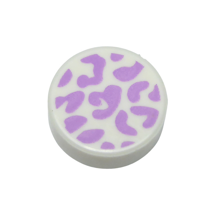 LEGO Tile 1 x 1 Round with Purple Skin (35380) | Brick Owl - LEGO ...