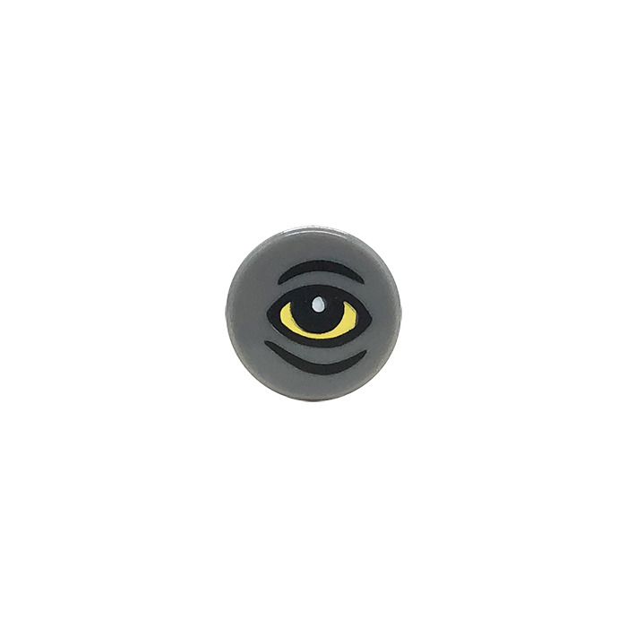 LEGO Tile 1 x 1 Round with Yellow Eye (40521 / 98138) | Brick Owl ...