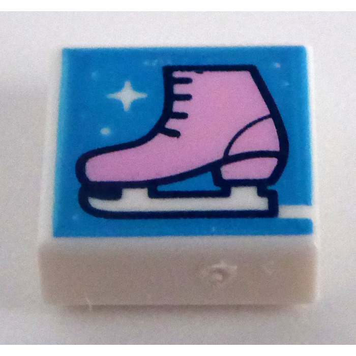 LEGO Tile 1 x 1 with Bright Pink Ice Skate with Groove (3070) | Brick ...