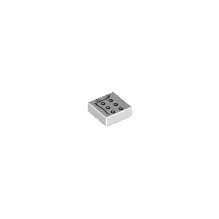 LEGO Plana 1 x 1 con Chef Parte superior con ranura (3070 / 23842 ...