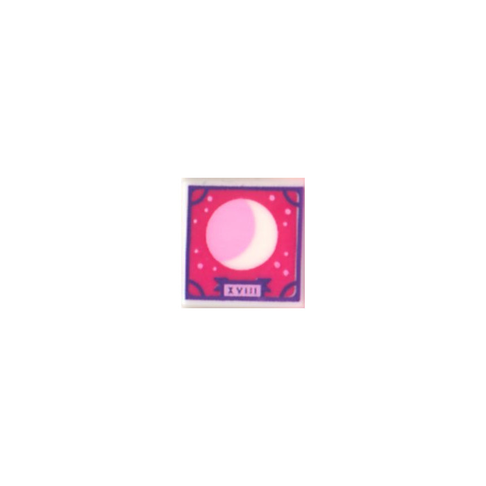 LEGO Fliese 1 x 1 mit Crescent Moon mit Nut (3070) | Brick Owl - LEGO ...