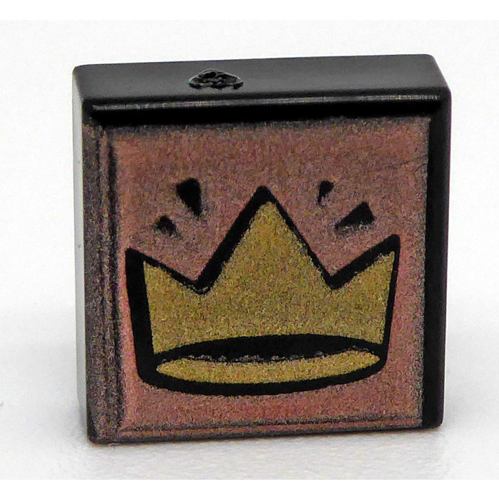 LEGO Tile 1 x 1 with Crown with Groove (3070) | Brick Owl - LEGO ...