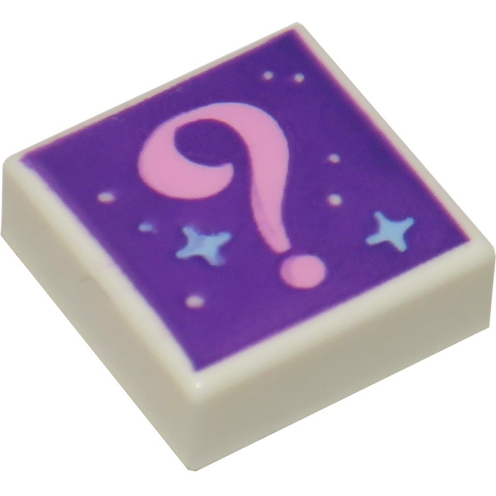 LEGO Tile 1 x 1 with Question Mark with Groove (3070) | Brick Owl