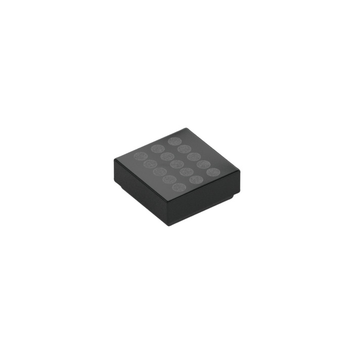 LEGO Tile 1 x 1 with Silver Dots with Groove (3070 / 112502) | Brick Owl