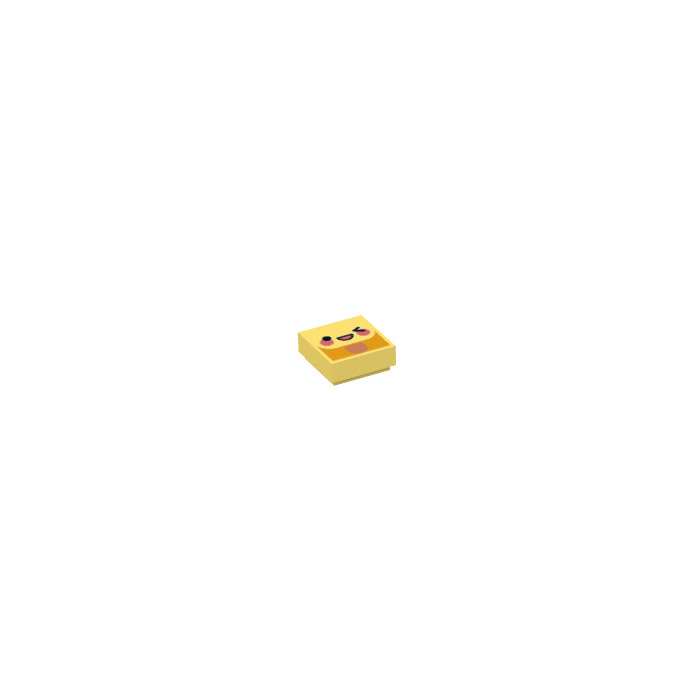 LEGO Tile 1 x 1 with smiling Face with Groove (3070 / 67206) | Brick ...