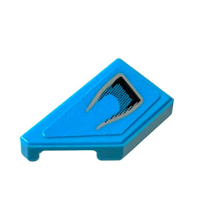 LEGO Tile 1 x 2 45° Angled Cut Left (5091) | Brick Owl