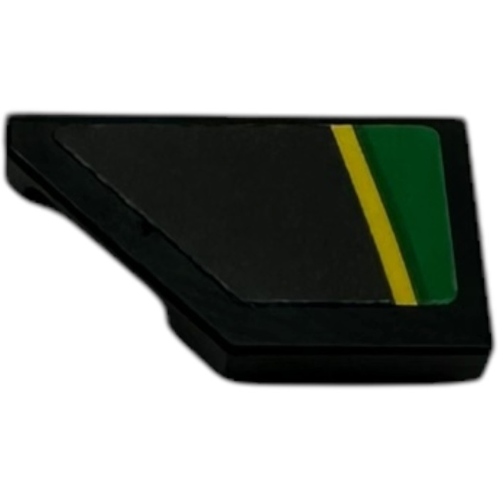 LEGO Tile 1 x 2 45° Angled Cut Left (5091) | Brick Owl - LEGO Marketplace