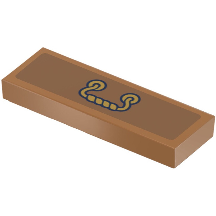 LEGO Tile 1 x 3 with Drawer Handle Sticker (63864) | Brick Owl - LEGO ...