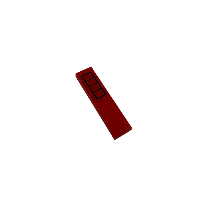 LEGO Tile 1 x 4 with Vent Sticker (2431) | Brick Owl - LEGO Marketplace
