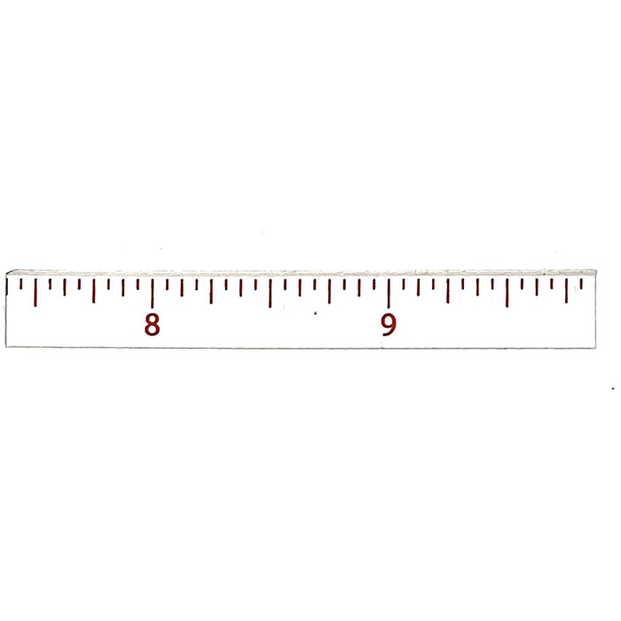 LEGO Tile 1 x 8 with Inch Ruler 7,3-9,7 (4162) | Brick Owl - LEGO ...