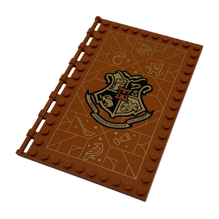 LEGO Tile 10 x 16 with Studs on Edges with Hogwarts Shield (69934 / ...