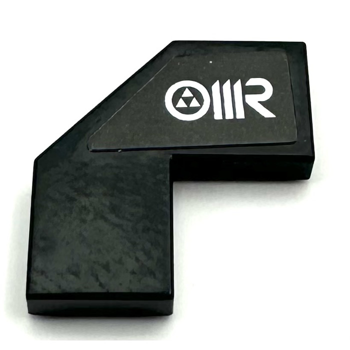 LEGO Tile 2 x 2 Corner with Cutouts with IIIR (left) Sticker (27263 ...