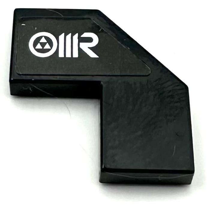 LEGO Tile 2 x 2 Corner with Cutouts with IIIR (right) Sticker | Brick ...