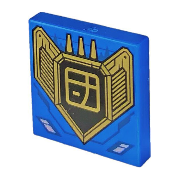 LEGO Tile 2 x 2 with Jet Pattern with Groove (3068 / 101635) | Brick ...