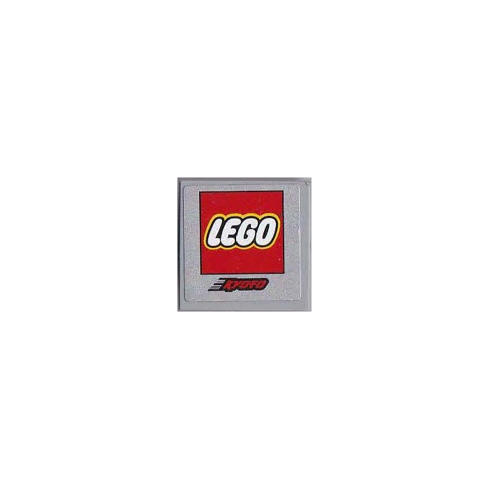 LEGO Tile 2 x 2 with 'LEGO' and 'Kyoto' Sticker with Groove (3068 ...