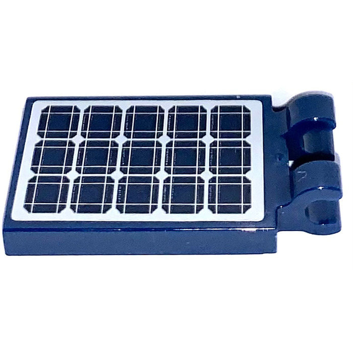 LEGO Tile 2 x 3 with Horizontal Clips with Solar Panel Sticker (Thick ...