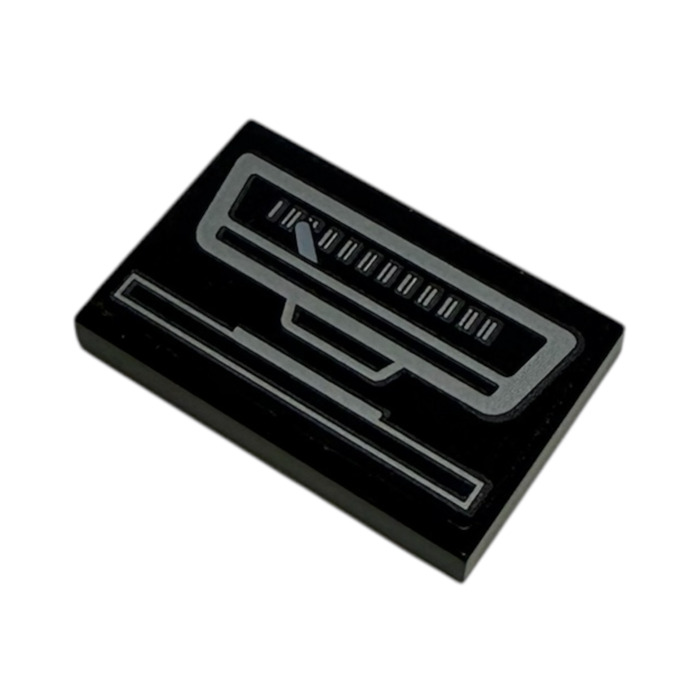 LEGO Tile 2 x 3 with Speedometer Sticker (26603) | Brick Owl - LEGO ...