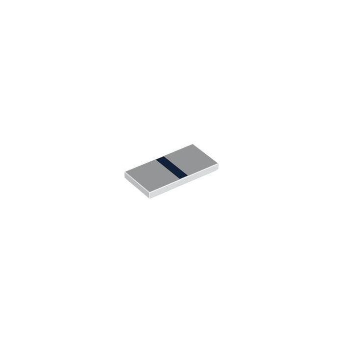 LEGO Tile 2 x 4 with Dark Blue Line (87079) | Brick Owl - LEGO Marketplace