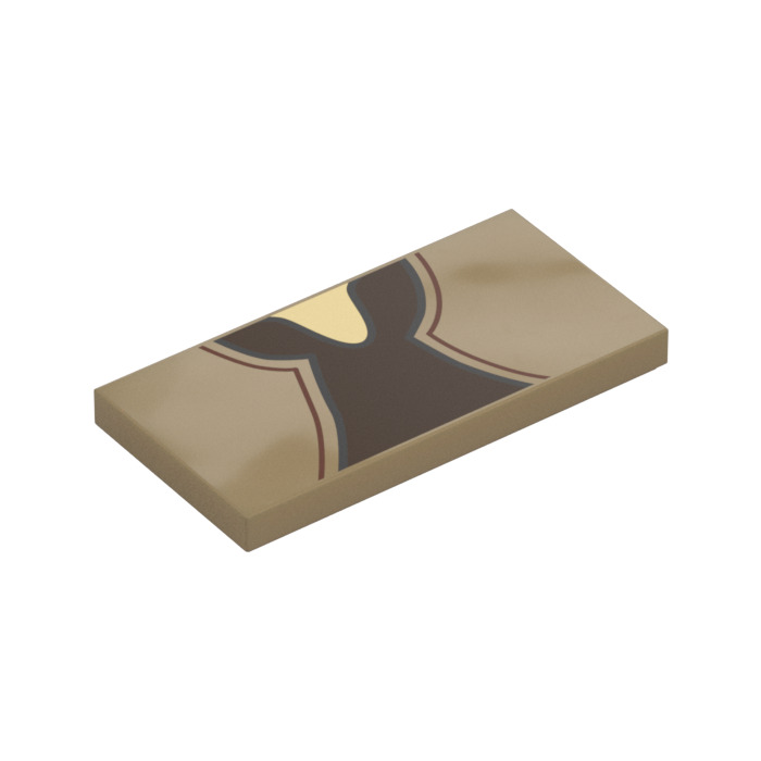 LEGO Tile 2 x 4 with Jedi Robe (87079 / 108114) | Brick Owl
