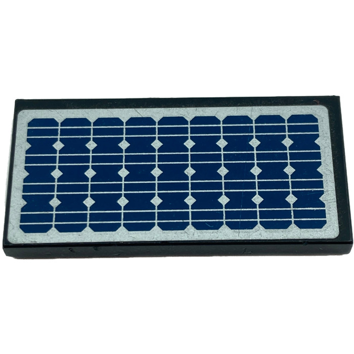 LEGO Tile 2 x 4 with Solar Panel Sticker (87079) | Brick Owl - LEGO ...