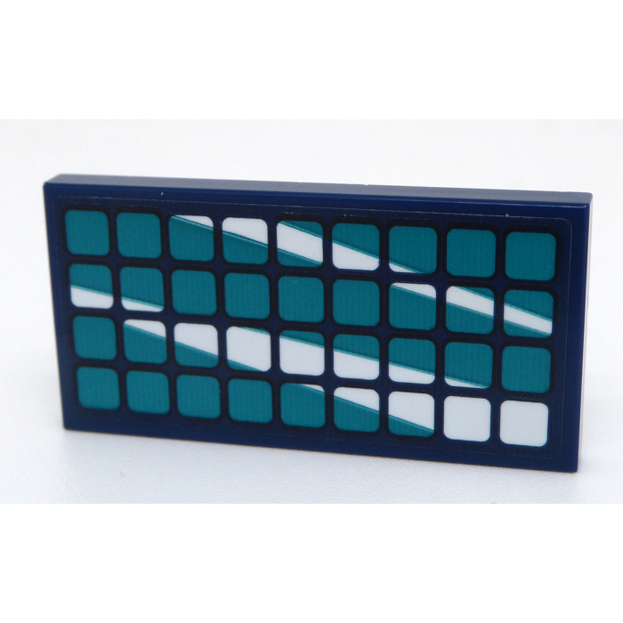 LEGO Tile 2 x 4 with Solar Panel Sticker (87079) | Brick Owl - LEGO ...