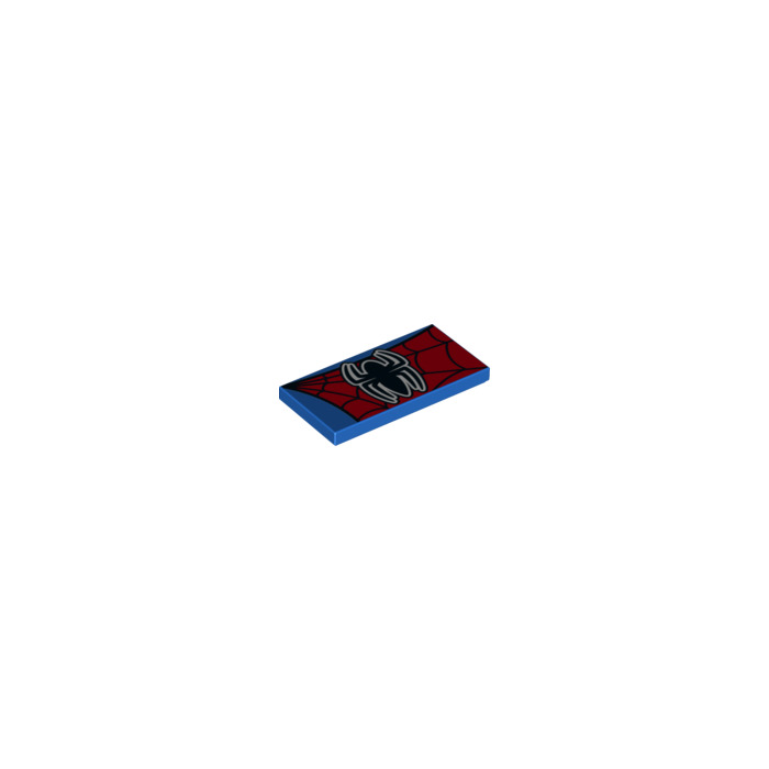 LEGO Tile 2 x 4 with Spiderman Logo (21357 / 87079) | Brick Owl