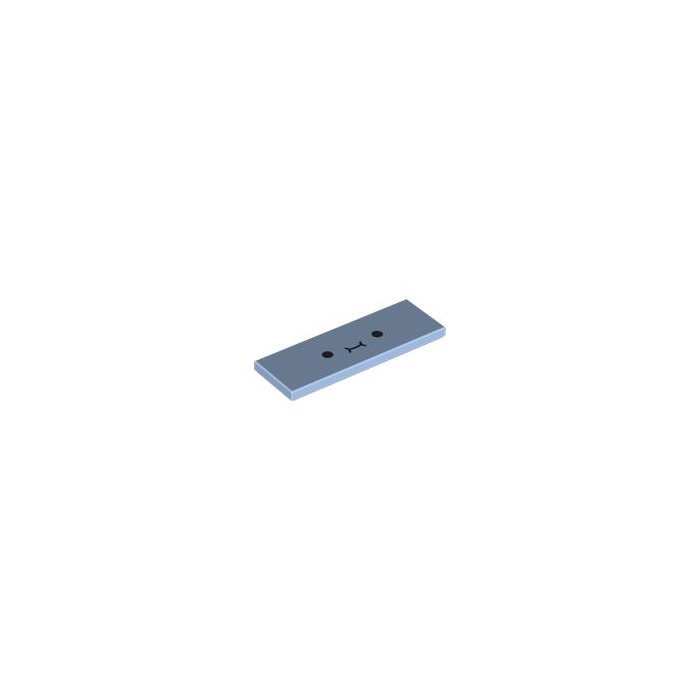 LEGO Tile 2 x 6 with Face with Tight Mouth (69729 / 112320) | Brick Owl