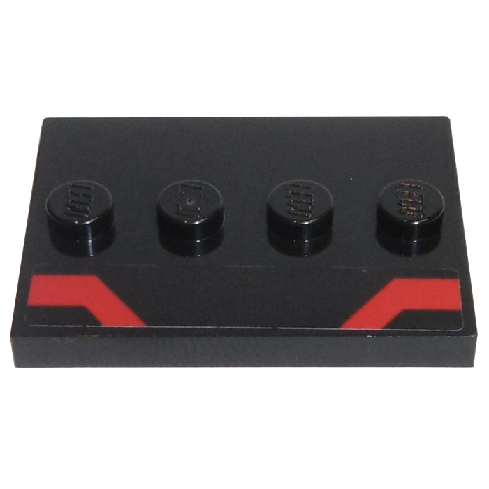 LEGO Tile 3 x 4 with Four Studs (17836 / 88646) | Brick Owl