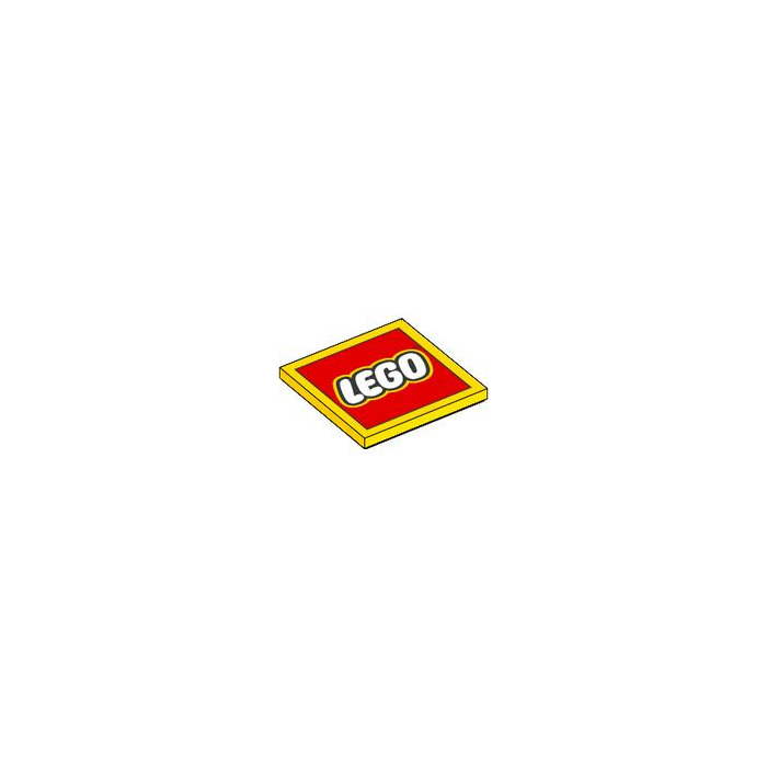 LEGO Tile 4 x 4 with LEGO Logo (1751 / 107596) | Brick Owl - LEGO ...