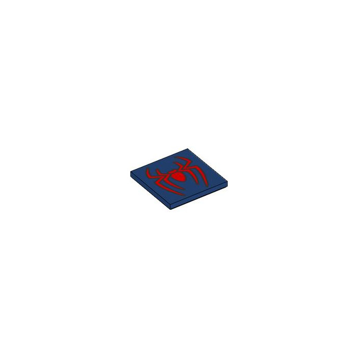 LEGO Tile 4 x 4 with Red Spider (1751) | Brick Owl