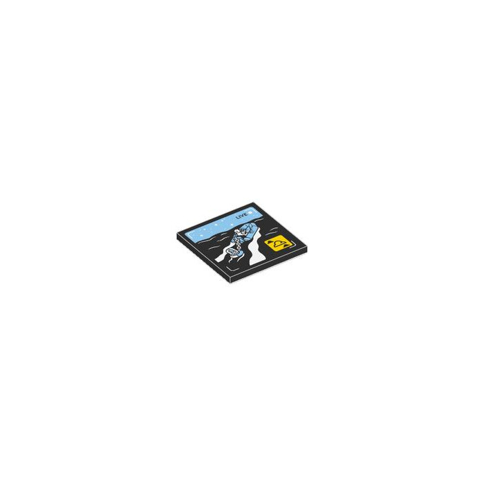 LEGO Tile 4 x 4 with Rubber Raft Rescue (1751) | Brick Owl - LEGO ...