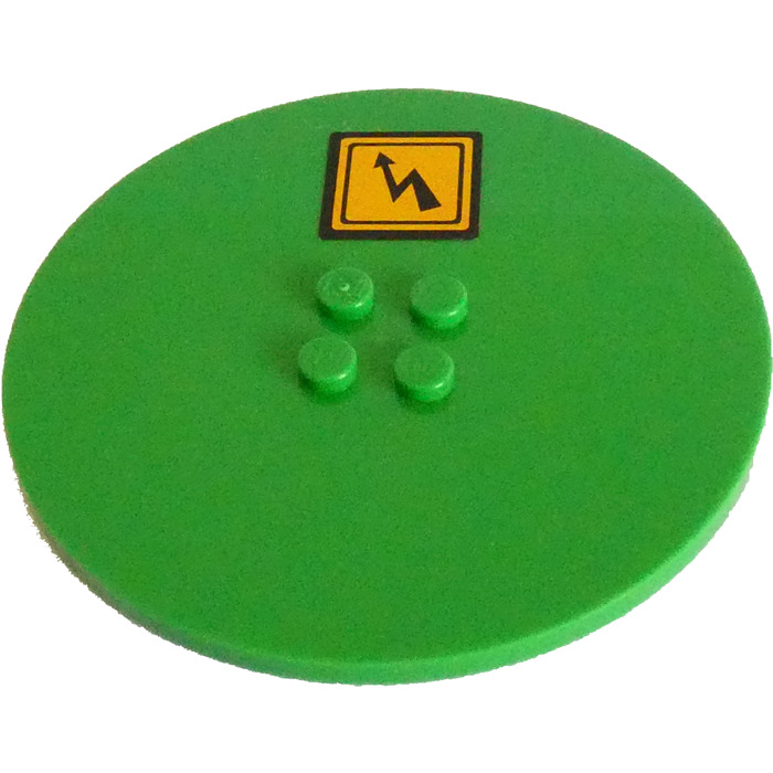LEGO Tile 8 x 8 Round with 2 x 2 Center Studs (6177) | Brick Owl