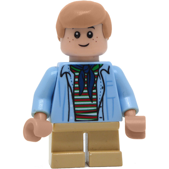 LEGO Tim Murphy with Bright Light Blue Shirt Minifigure | Brick Owl ...