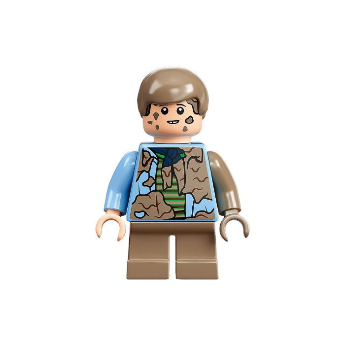 LEGO Tim Murphy with Bright Light Blue Shirt with Dirt Stains ...