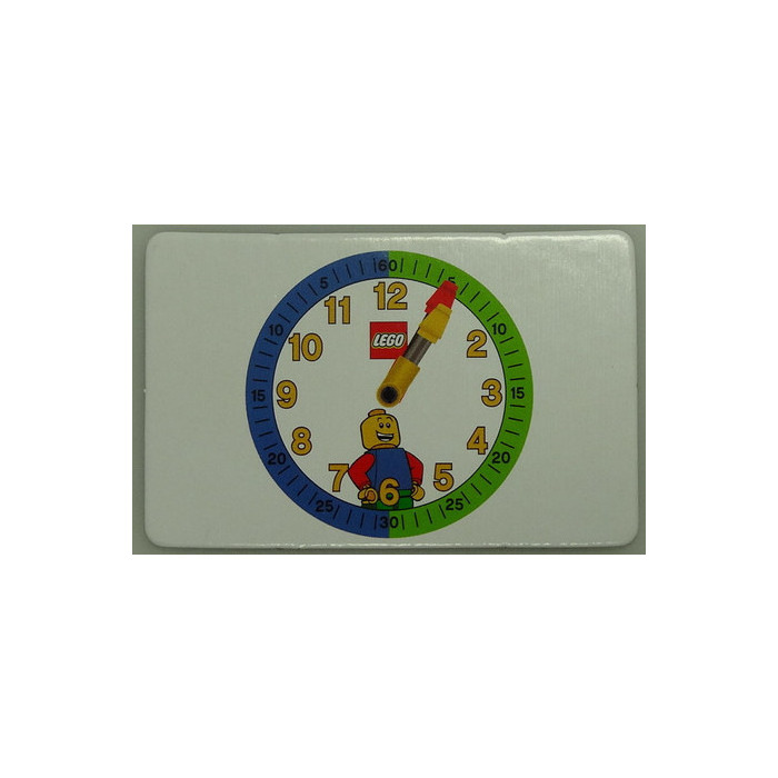 LEGO Time-teaching activity cards 13:05 | Brick Owl - LEGO Marketplace