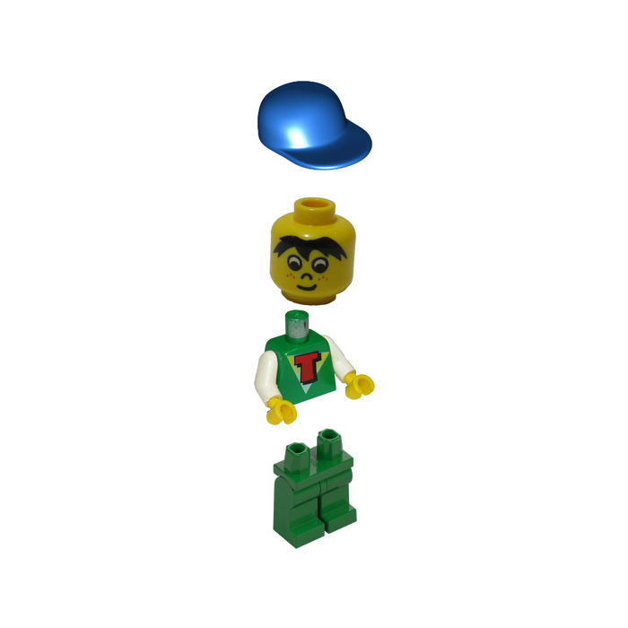 LEGO Timmy with Green Legs and Blue Cap Minifigure | Brick Owl