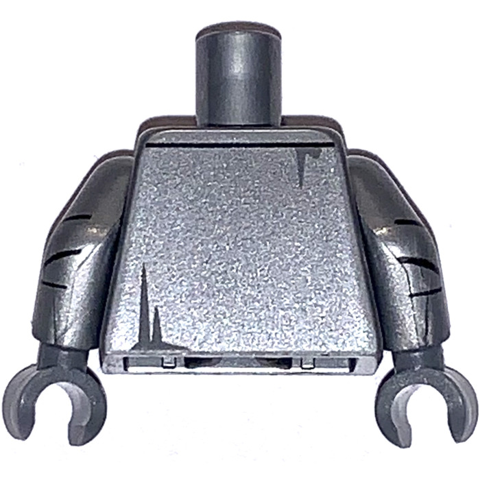 LEGO Tin Man Minifig Torso (973 / 76382) | Brick Owl - LEGO Marketplace