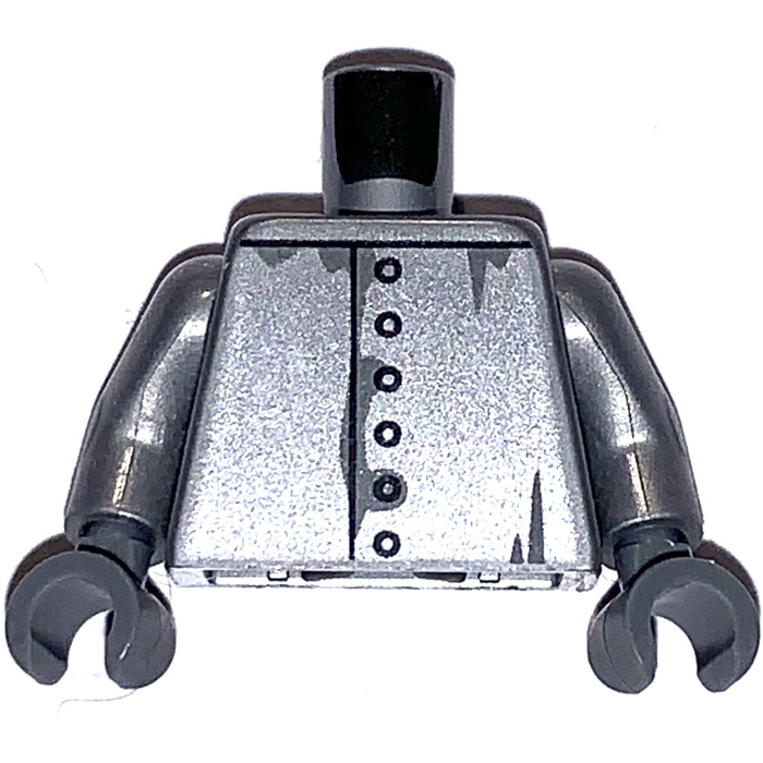 LEGO Tin Man Minifig Torso (973 / 76382) | Brick Owl - LEGO Marketplace