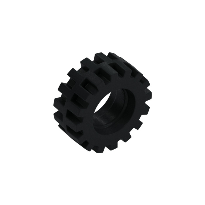 LEGO Tire Ø15 X 6mm with Offset Tread (without Band Around Center of ...
