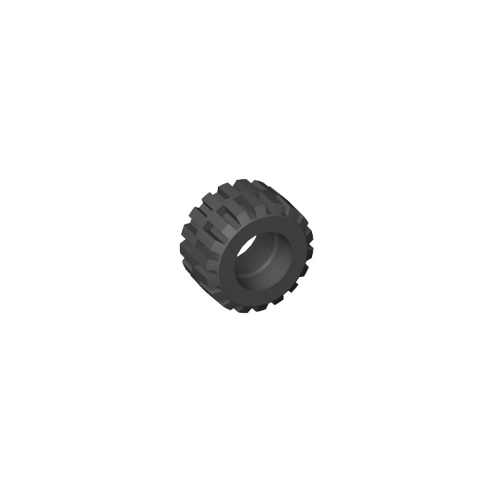 LEGO Tire Ø21 x 12 - Offset Tread Small Wide with Band Around Center of ...