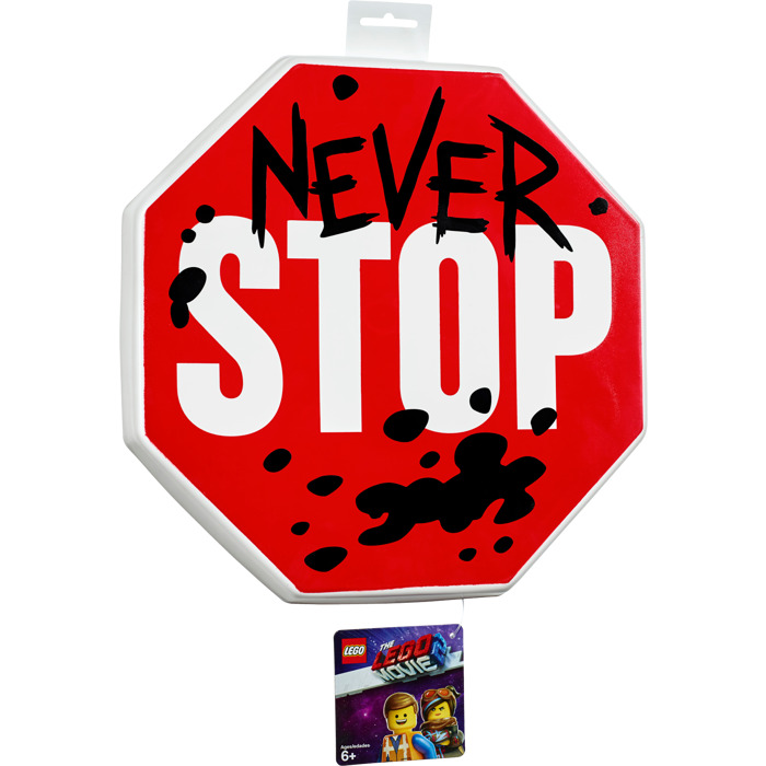 LEGO TLM2 Stop Sign Shield (853963) | Brick Owl - LEGO Marketplace