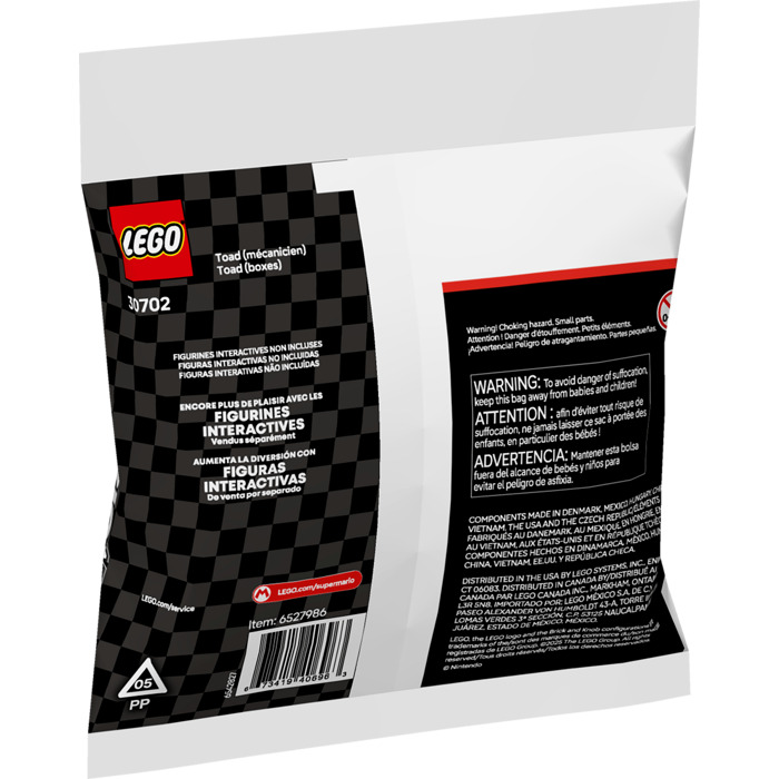 LEGO Toad (Pit Crew) Set 30702 | Brick Owl