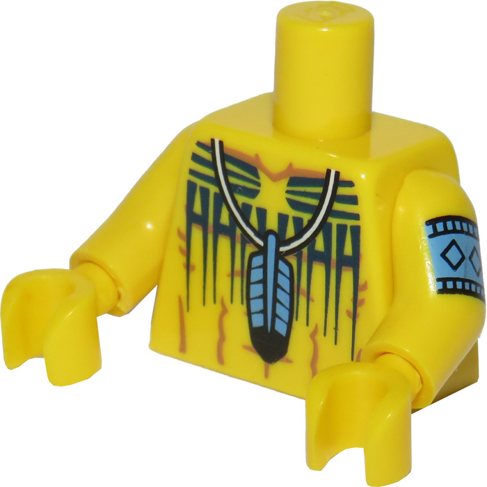 LEGO Tomahawk Warrior Torso (3814 / 88585) | Brick Owl