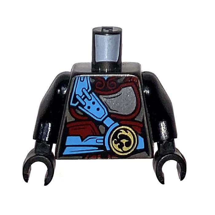 LEGO Torso Ninjago Armor with Belt and Strap (973) | Brick Owl - LEGO ...