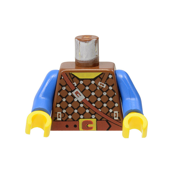 LEGO Torso with Dark Forestman Shirt and Crossbelt (973) | Brick Owl ...