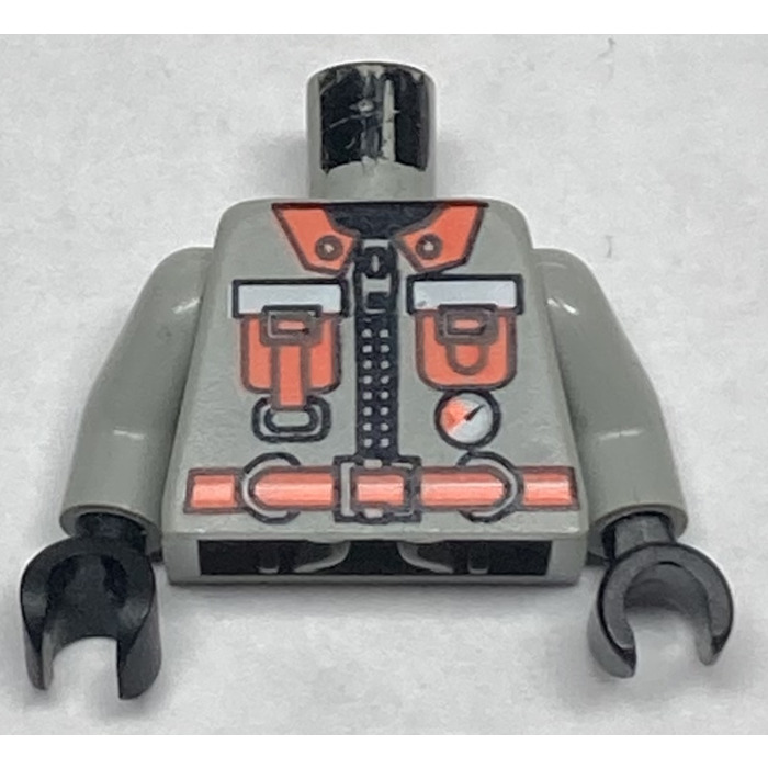 LEGO Torso with Fire Fighter Shirt (973) | Brick Owl - LEGO Marketplace