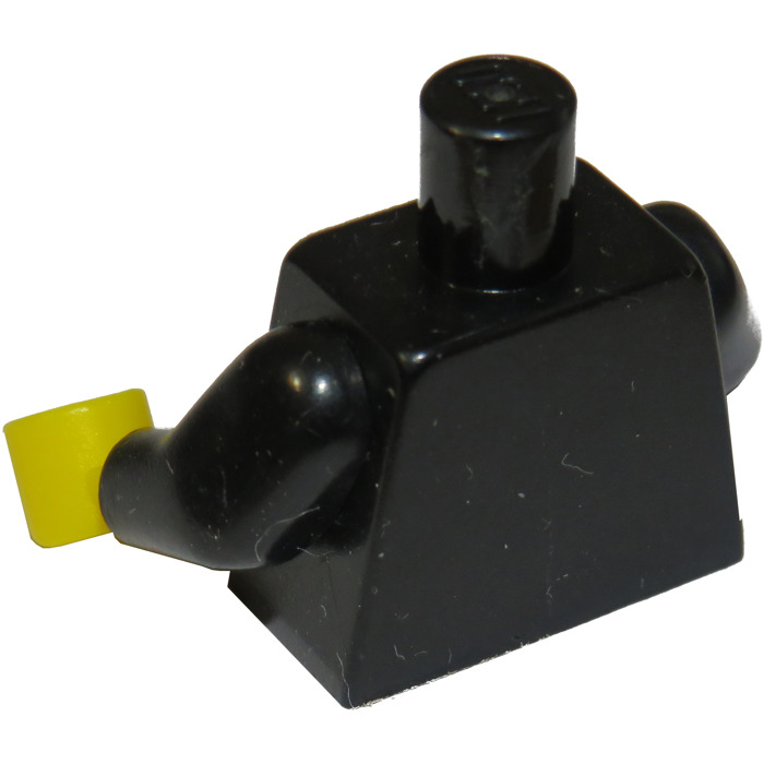 LEGO Torso with White Collar and 2 Pockets (973) | Brick Owl - LEGO ...