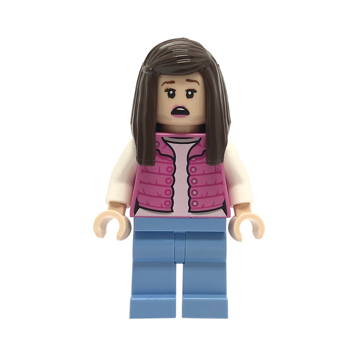 LEGO Tourist Woman with Dark Pink Vest Minifigure | Brick Owl
