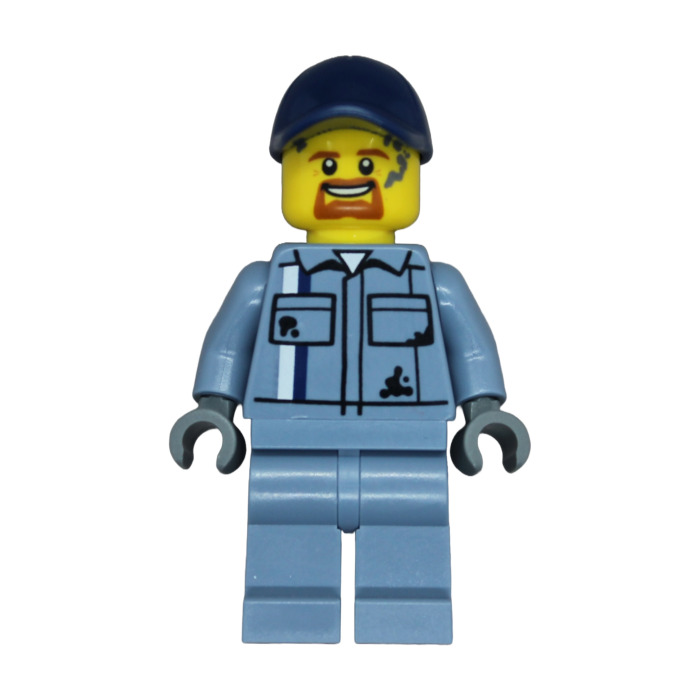 LEGO Tow Truck Mechanic Minifigure | Brick Owl - LEGO Marketplace